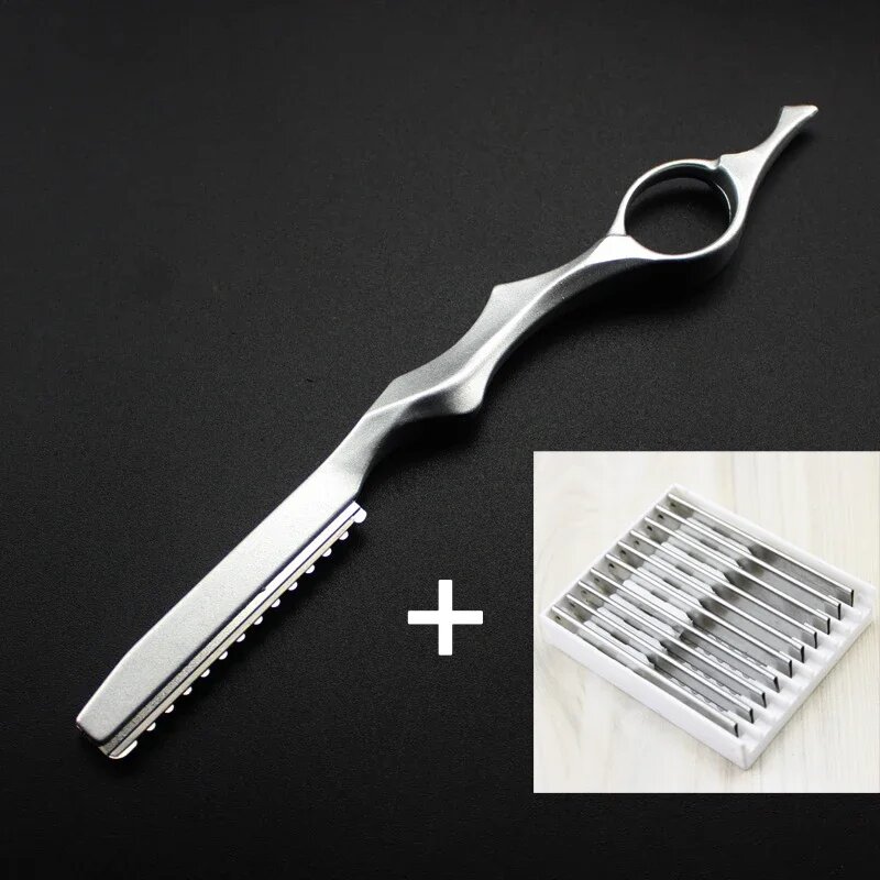 Лезвия для безопасной бритвы Stainless Steel 10 штук silver razor blades