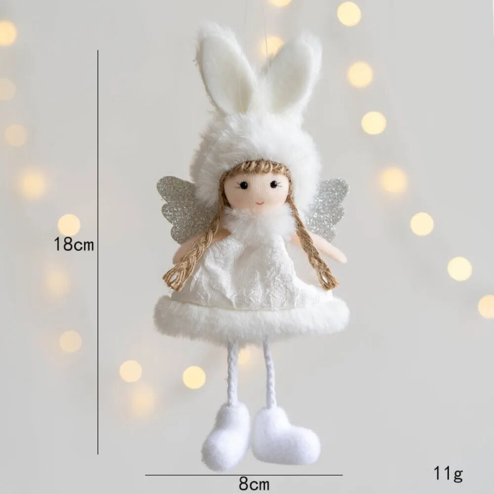 Рождественский ангел кукла GJ176 GJ173-White