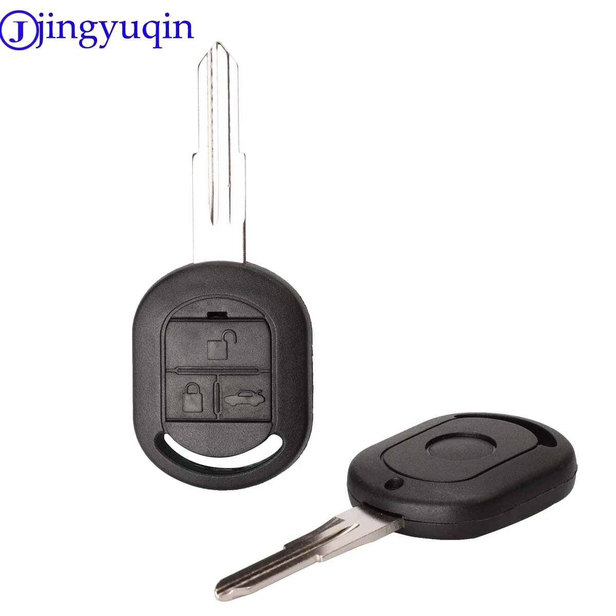Jingyuqin 10ps чехол для дистанционного ключа для Buick 2003-2005 Excelle HRV для Chevrolet автомобильный брелок без вырезанного лезвия брелок