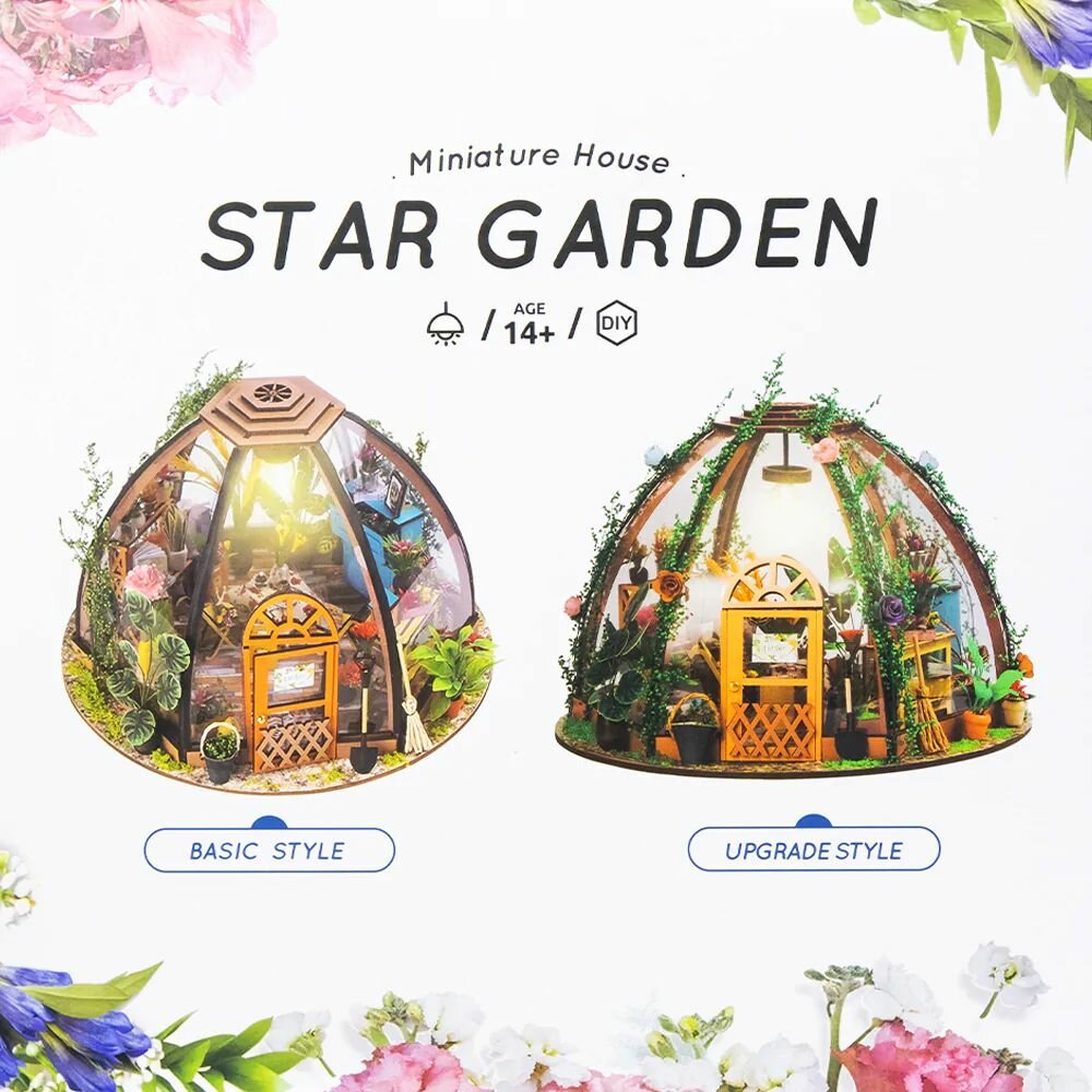 Интерьерный конструктор румбокс / Домашняя оранжерея / Купол