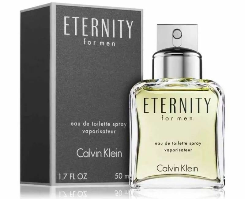 CALVIN KLEIN ETERNITY мужская туалетная вода 50ml / кельвин кляйн этернити мужские духи