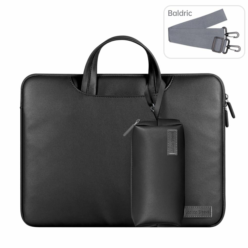 Сумка для ноутбука Laptop Handbag для Macbook 15.6 дюймов Чехол для ноутбука 15.6 дюймов и сумочка для проводов / мыши