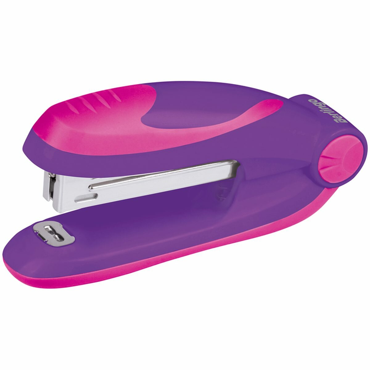 Степлер Berlingo Fuze, №10, до 15 листов, скобы 50шт, пластиковый корпус, фиолетовый (DSp_10315), 8шт.