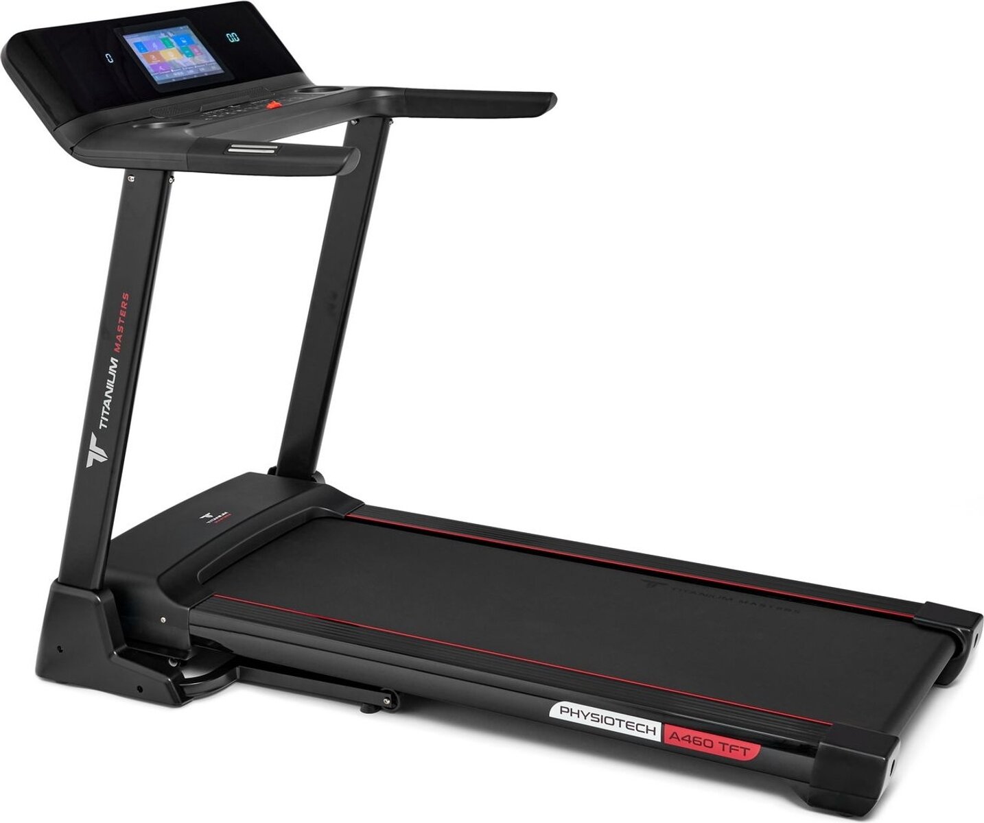 Беговая дорожка TITANIUM MASTERS PHYSIOTECH A460 TFT, электрическая, для дома, 24 программы
