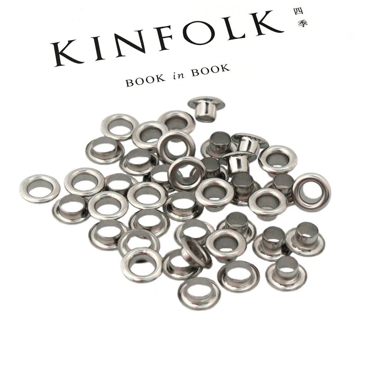 100 комплектов, 4 мм, латунные втулки, двусторонние люверсы с шайбами, ремонтные втулки, кольца с круглыми отверстиями для сумки, аксессуары для ремня для одежды