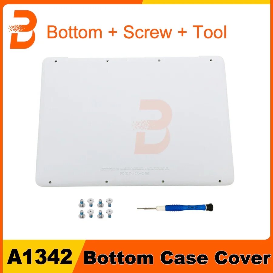 Белый нижний чехол для Macbook 13" A1342 FAXDEVERY
