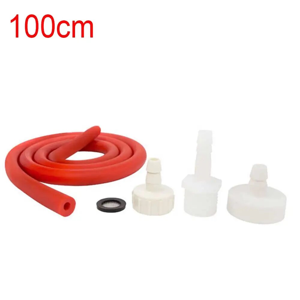 Силиконовая трубка для биде RED 100CM