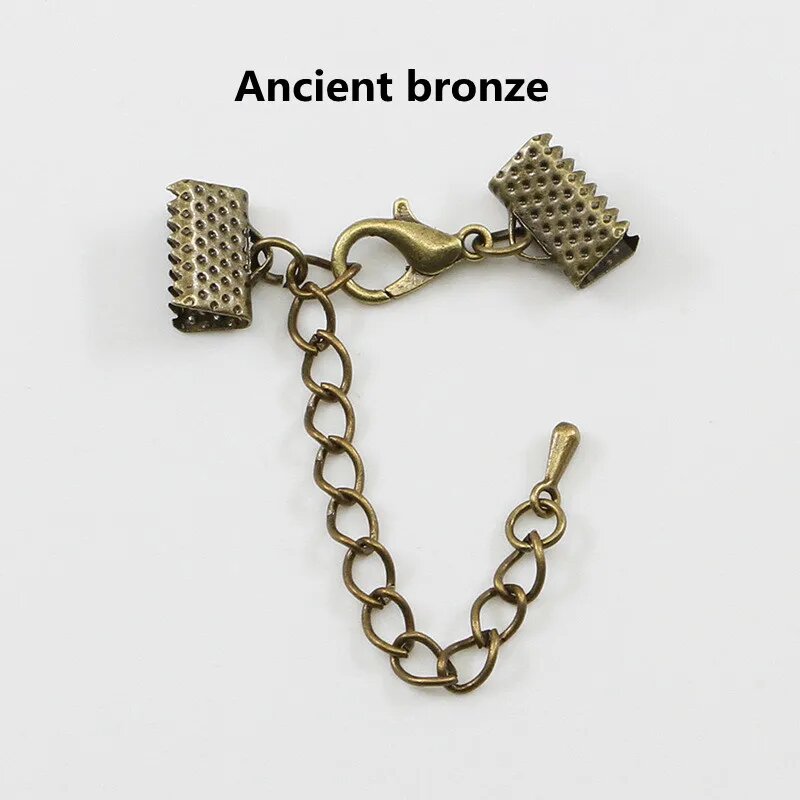 Ювелирная фурнитура Bbabydxudzhi металлические застежки-лобстеры 10 шт. 25MM, Ancient bronze