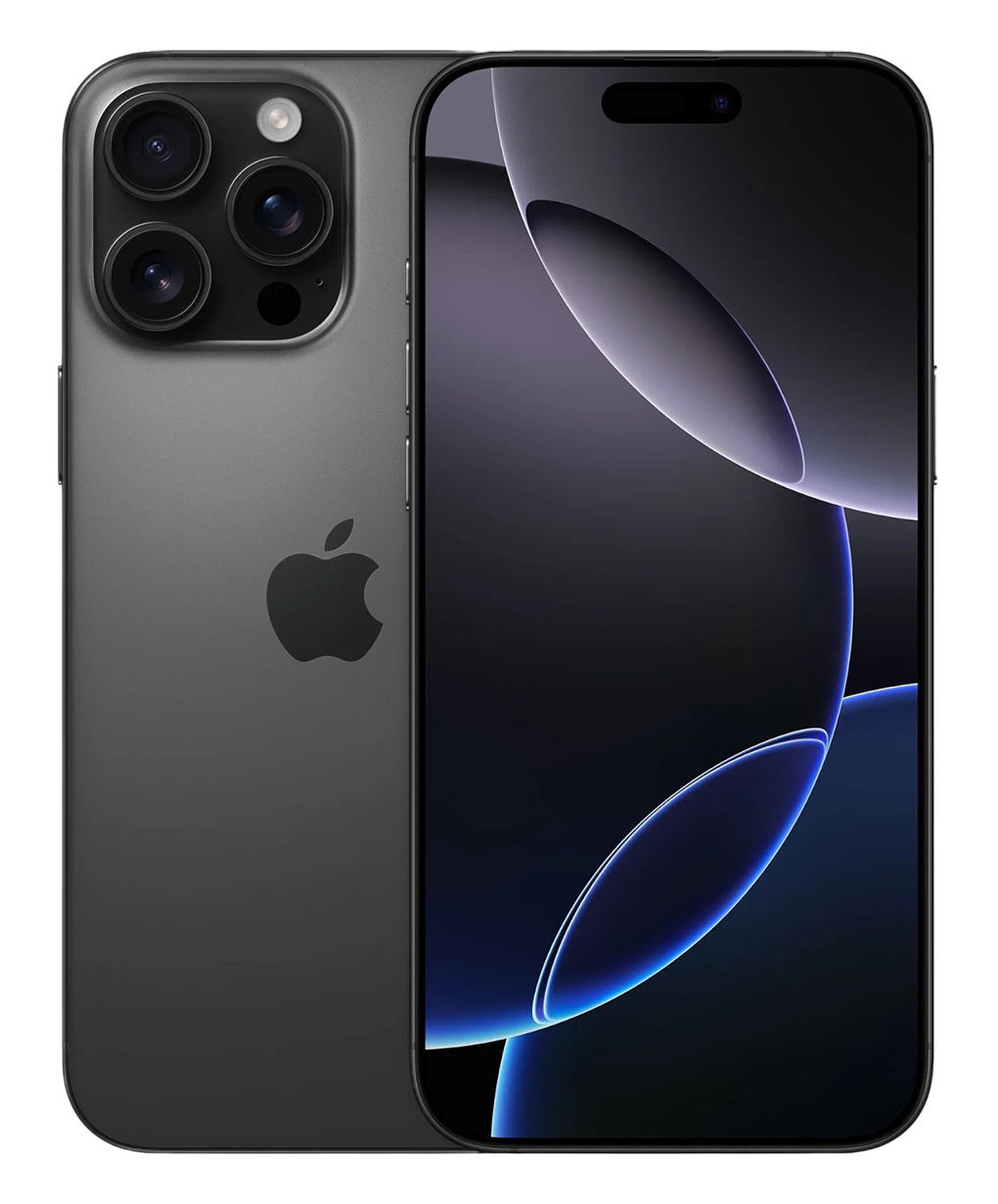 Apple iPhone 16 Pro 128ГБ Black Titanium (Черный титан) Sim+eSim