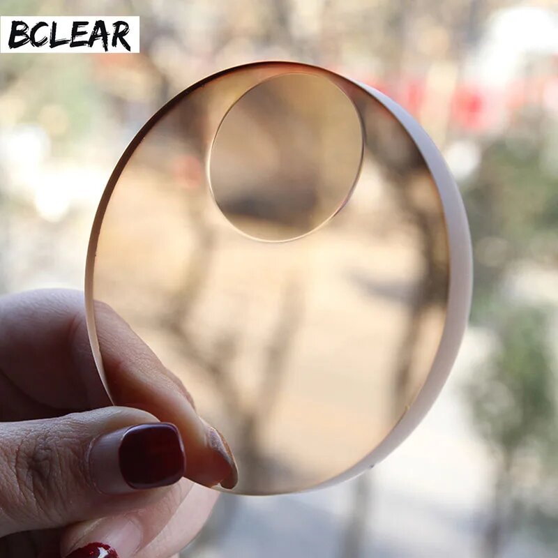 Коричневые фотохромные бифокальные линзы BCLEAR 1.56 круглые