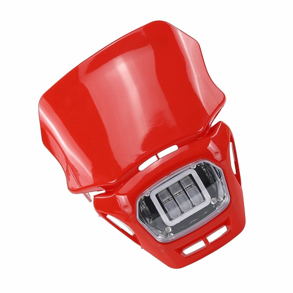 Аксессуары для модификации внедорожных мотоциклов со светодиодными фарами-красный