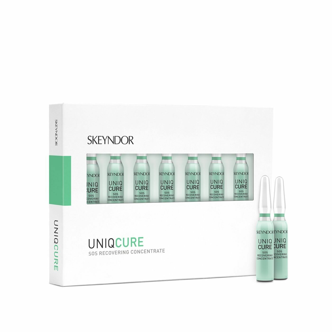 SKEYNDOR Концентрат успокаивающий восстанавливающий в ампулах UNIQCURE Sos Recovering Concentrate, 7 шт.