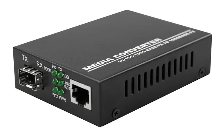 Мedia Converter 10/100/1000 BASE-TX 1G SFP