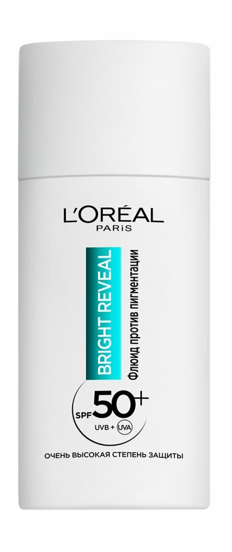 L'Oreal Paris Bright Reveal Флюид SPF 50+ Флюид для лица против пигментации 50мл