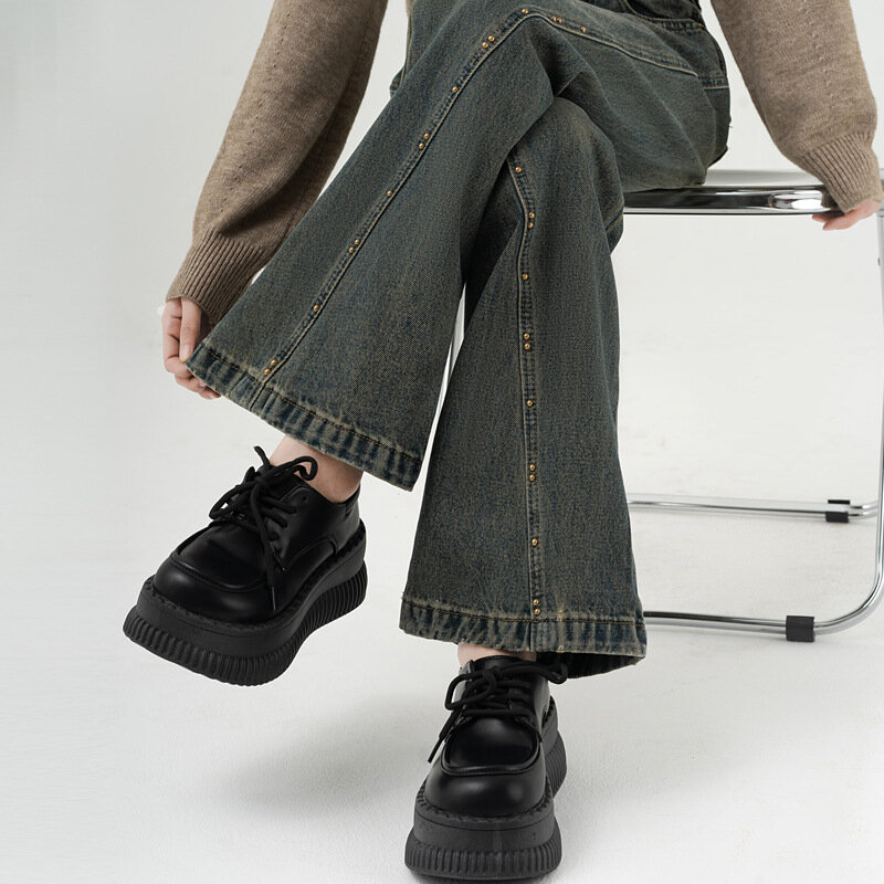 Джинсы клеш