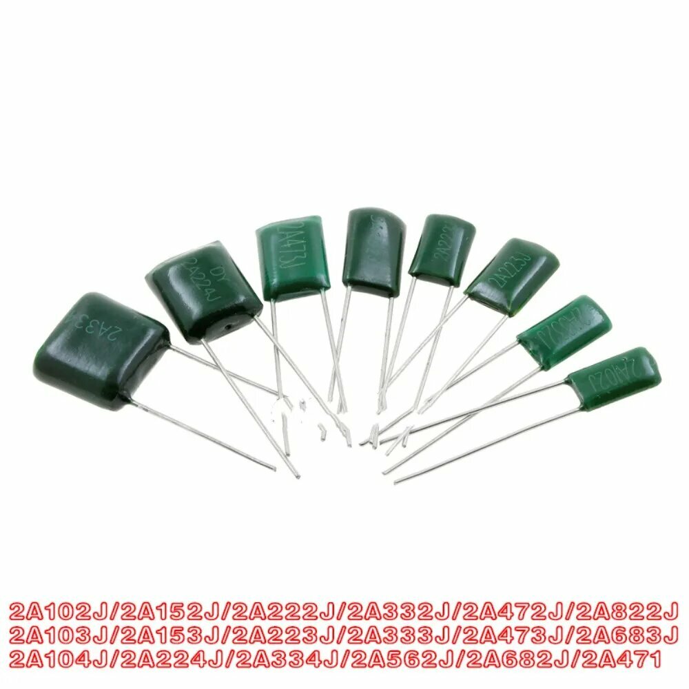 Полиэфирные конденсаторы 2A104J 100В 2A563J 56NF