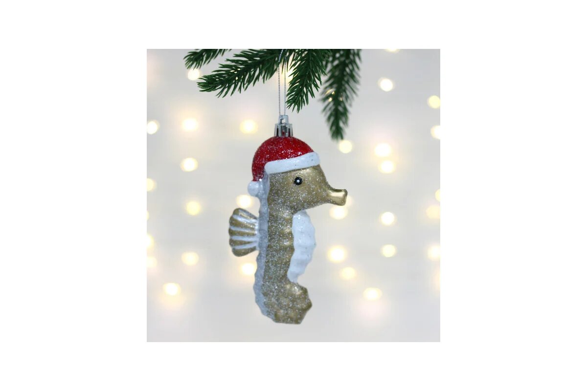 Серпантин Елочная игрушка "Новогодний конёк-горбунок" 7,5*3*12 см 107-6099