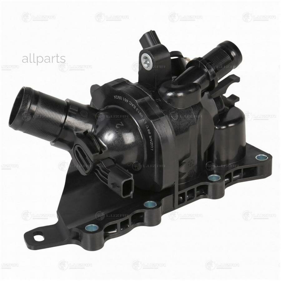 LUZAR LT0913 Термостат для автомобилей Renault Arkana (19-)/Duster II (21-)/Kaptur (16-) 1.3T [H5H] (98°С) (с корпусом)