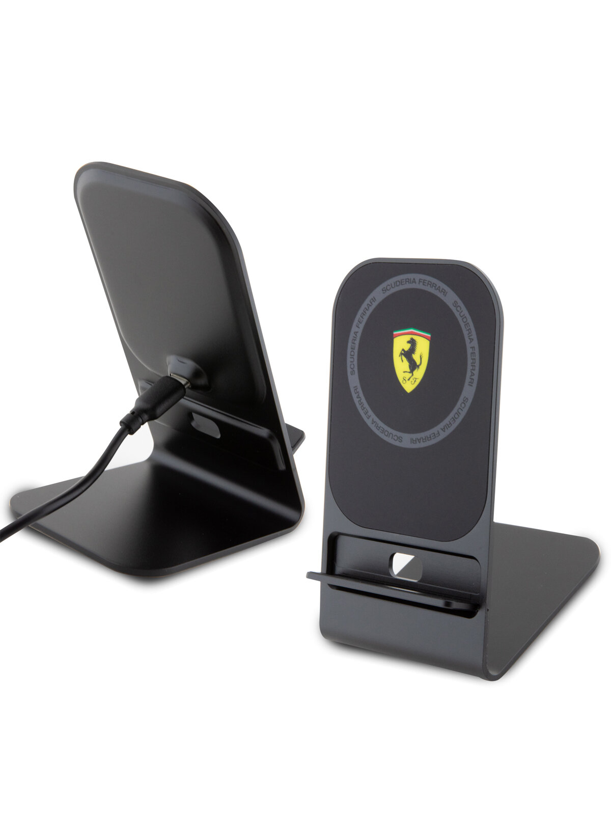 Ferrari Беспроводное СЗУ MagSafe Wireless Desk charger with Stand 15W Gunmetal