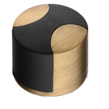 DS1005 0035 ABM-P6 стопор для двери, состаренная латунь 35 мм