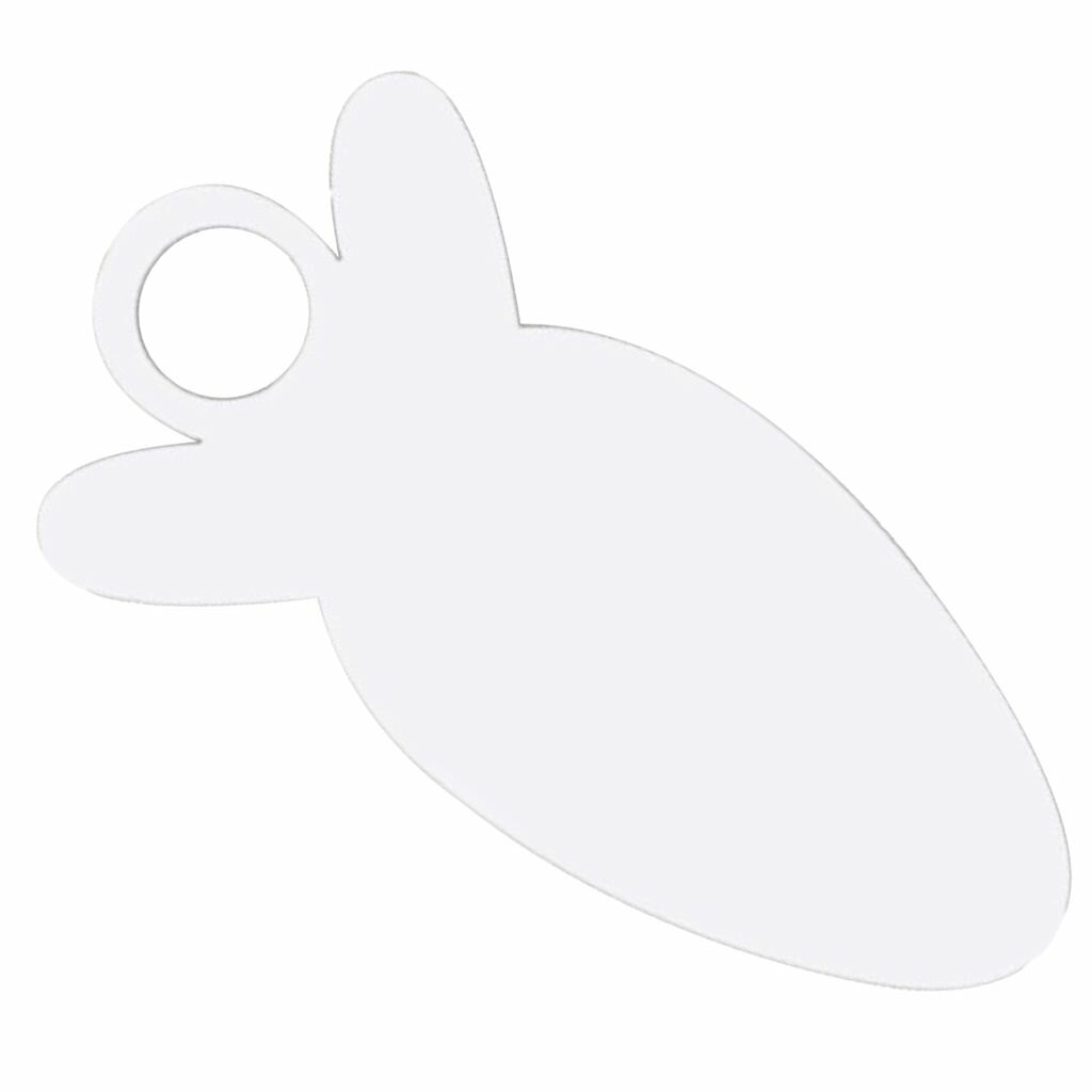 Упаковка 10 акриловых именных табличек