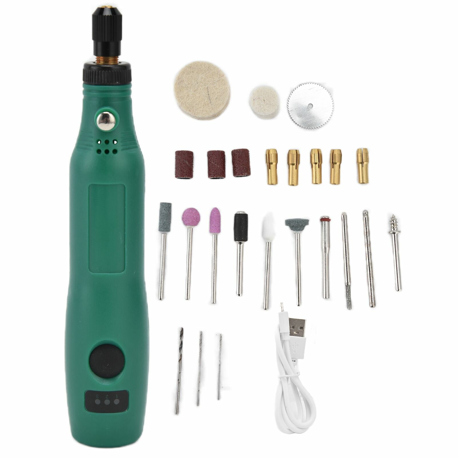 Мини-электрическая дрель DC5V, 3 скорости, набор для штамповки, гравировки, обрезки.