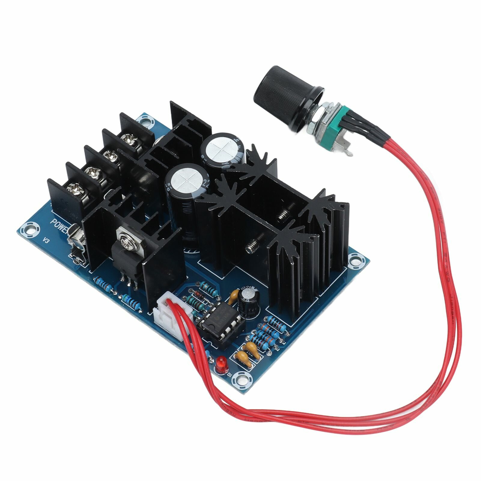 Модуль контроллера двигателя постоянного тока ШИМ-регулятор Плата регулятора напряжения высокой мощности 12 40 В 20 А 800 Вт
