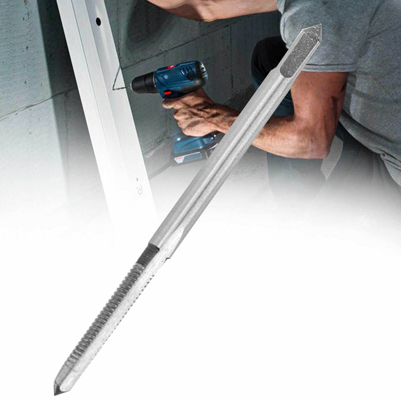 Метчик для нарезания резьбы на станке W4341 из быстрорежущей стали с прямым пазом M3*0,5 (10 шт.)