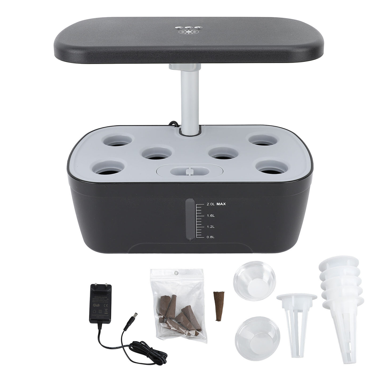 Внутренняя садовая гидропоническая система.