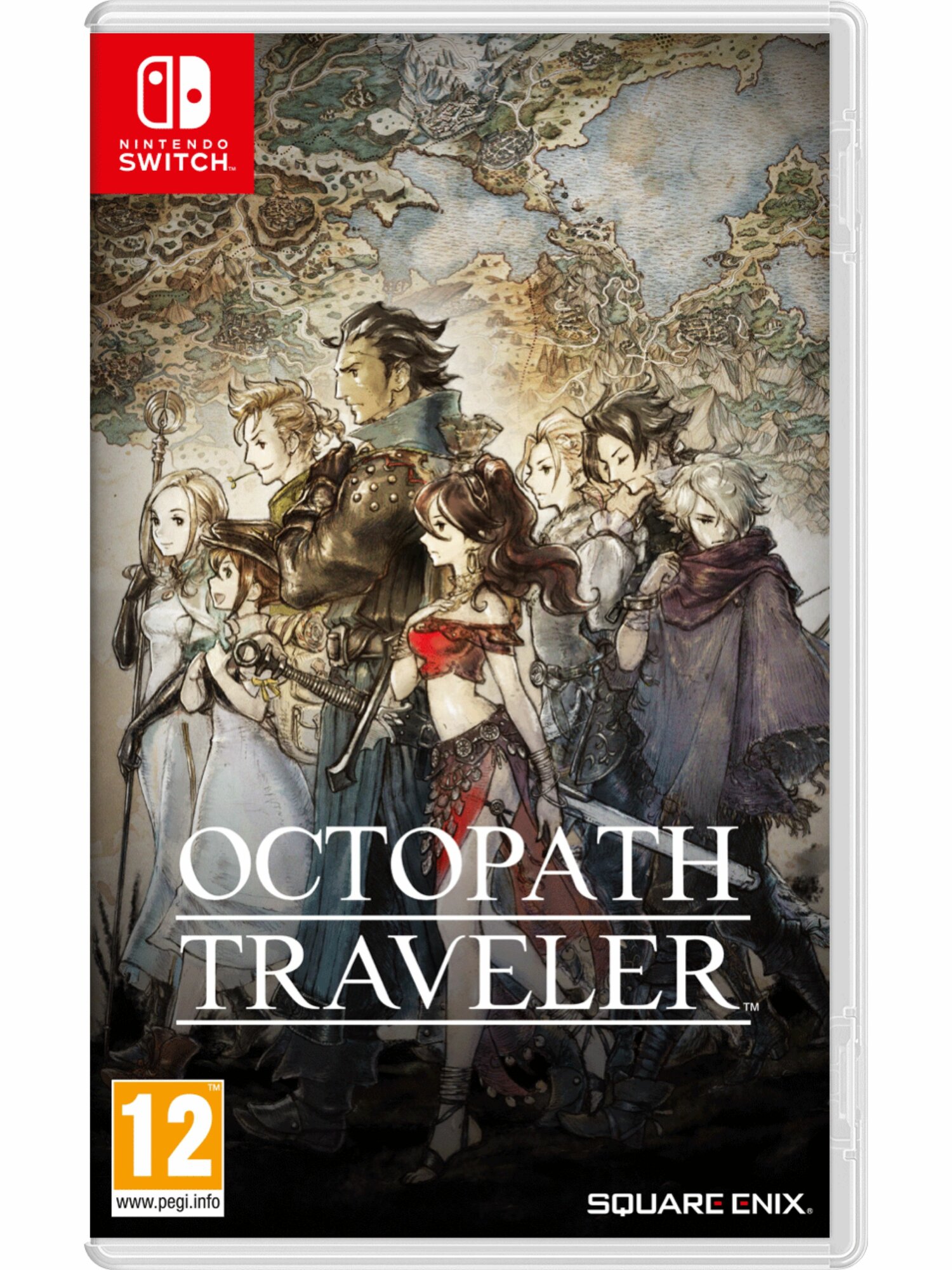 Игра Octopath Traveler (Nintendo Switch, RPG, Английская версия)