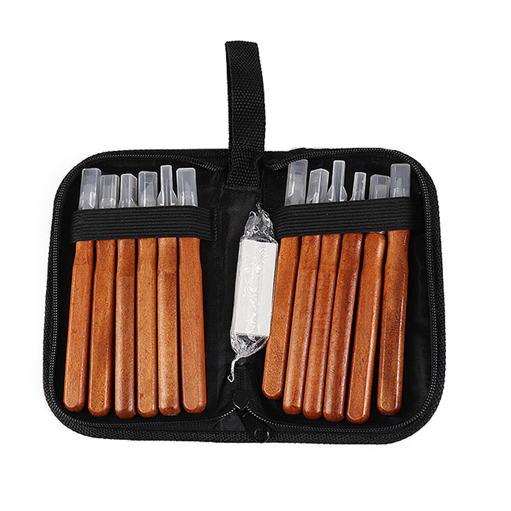 Набор резцов для гравюры по дереву, 12 шт, инструменты для резьбы по дереву, деревообработка, хобби, искусство, ремесла, DIY скульптурные фрезы