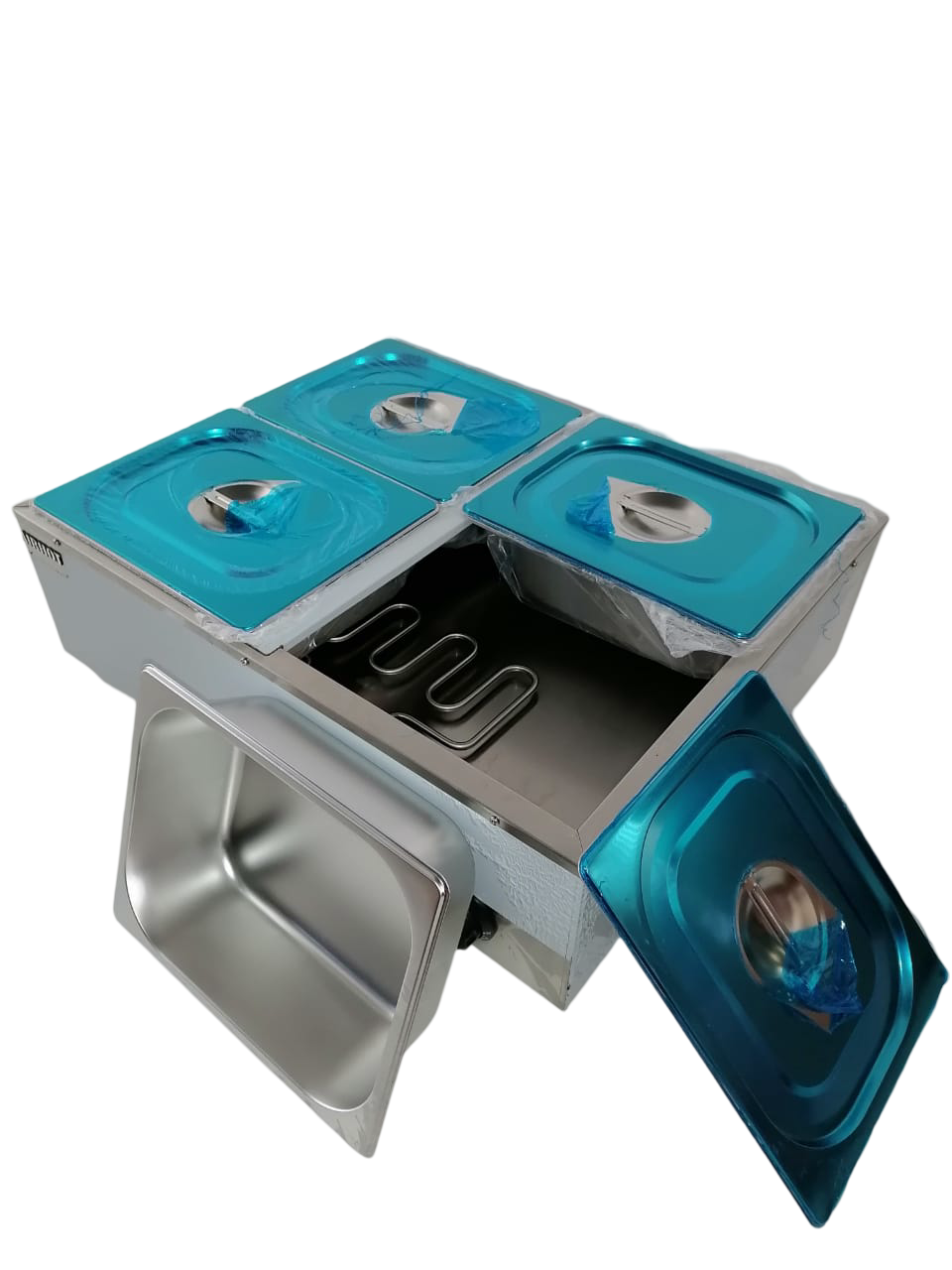 Мармит Airhot BM-4, настольный, закрытая витрина, подогрев, 16кг