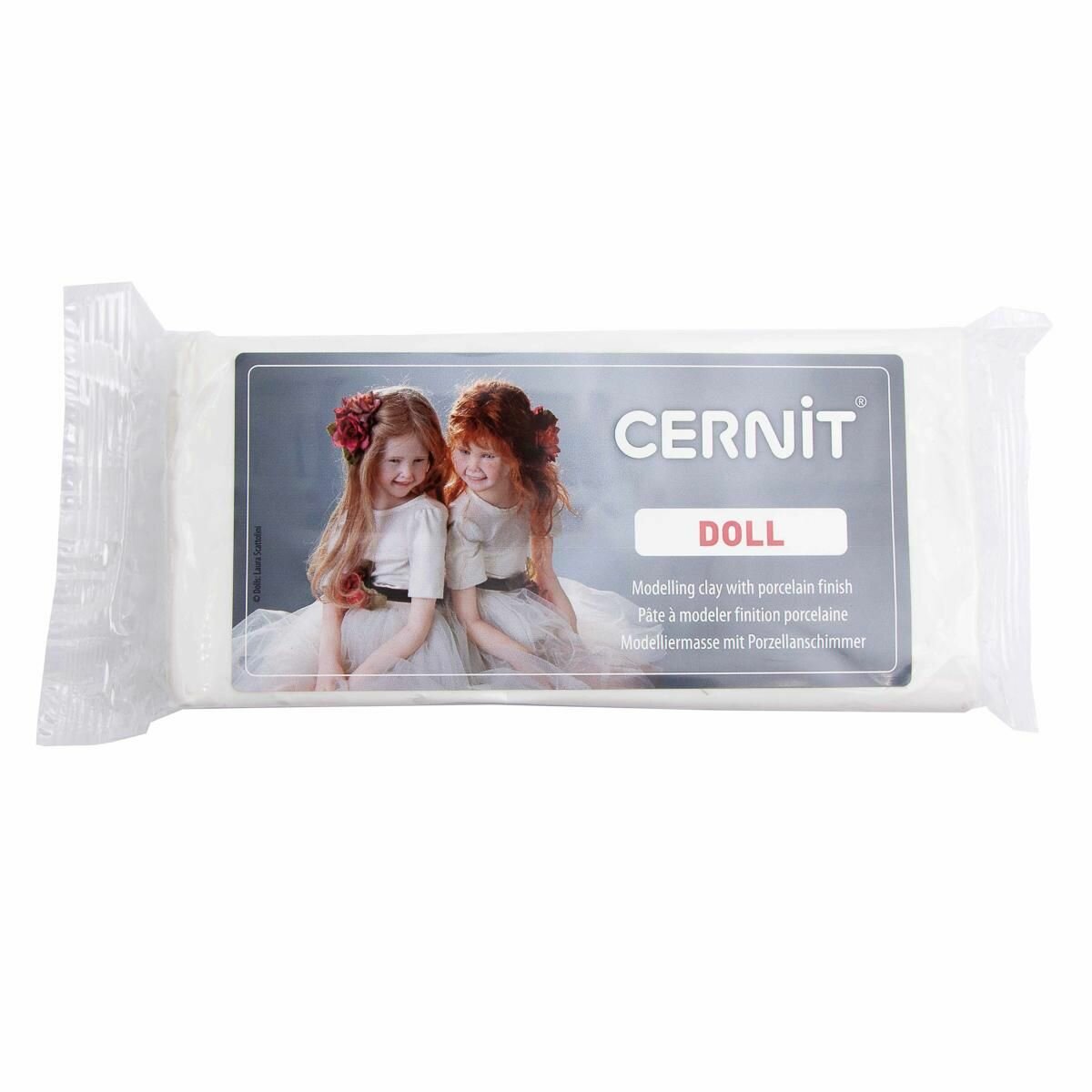 Пластика Cernit "Doll Collection", цвет 010, белая, 500 г, CE0950500