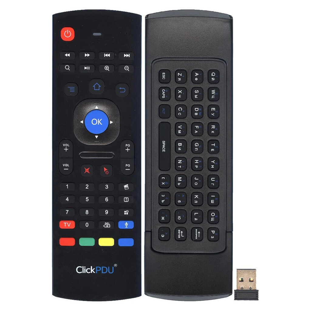 Пульт ДУ для Android TV Huayu ClickPDU MX3M Air Mouse, универсальный