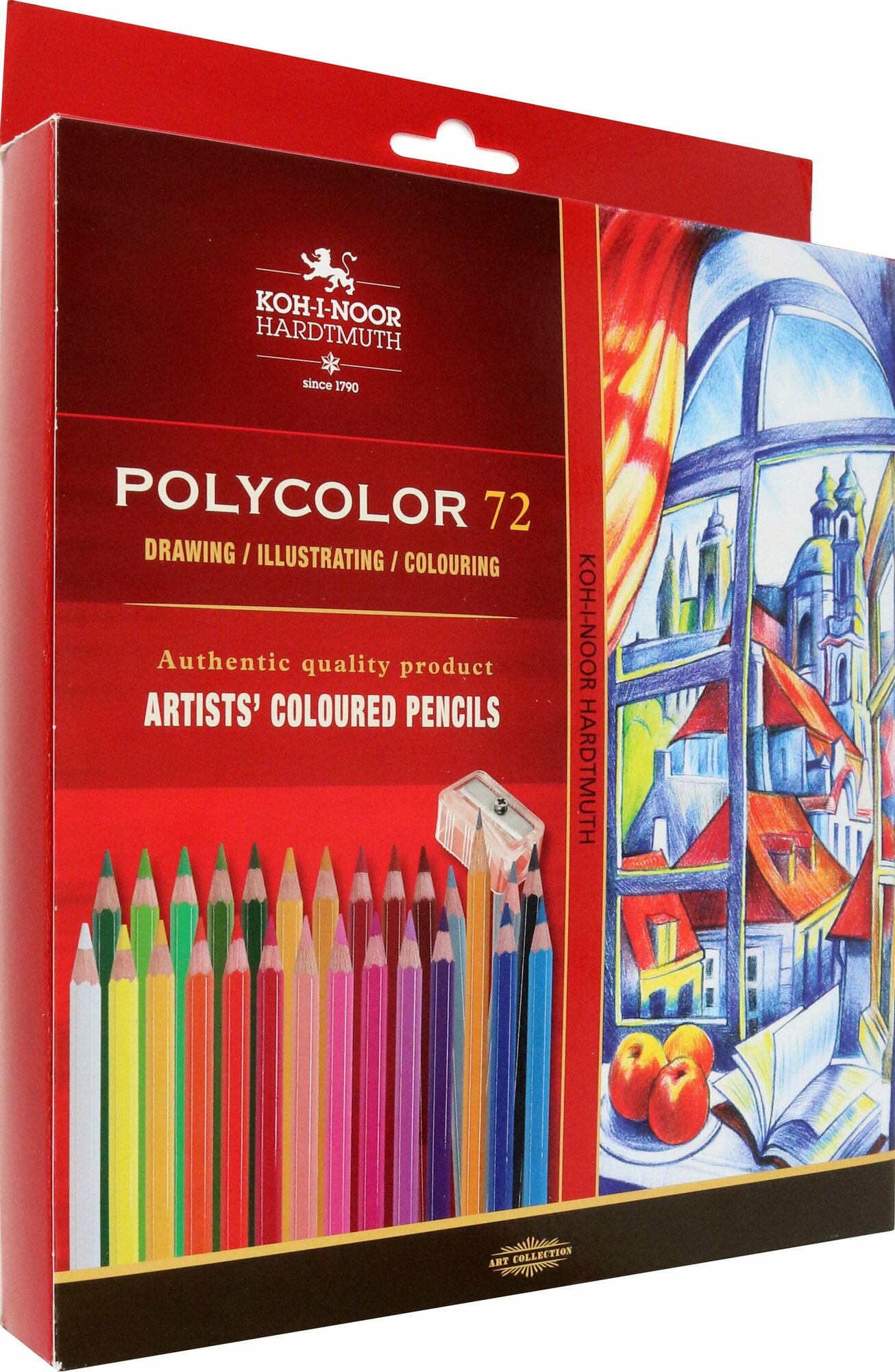 Карандаши цветные художественные Polycolor, 72 цвета