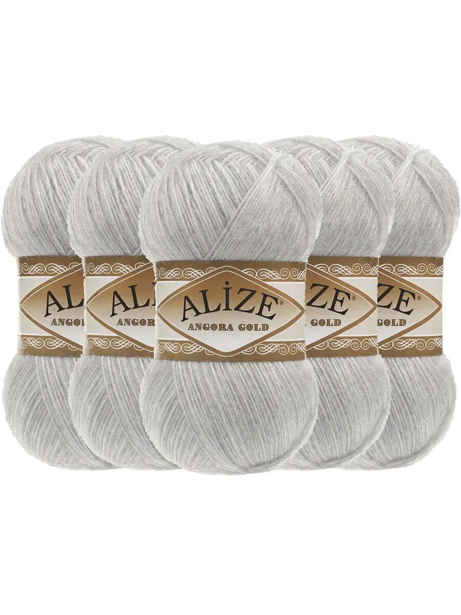 Пряжа Angora Gold 208, 5 шт.