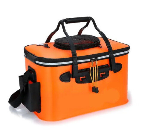 Рыболовный прямоугольный / Сумка для рыбыс ручкой 45х27х25 см