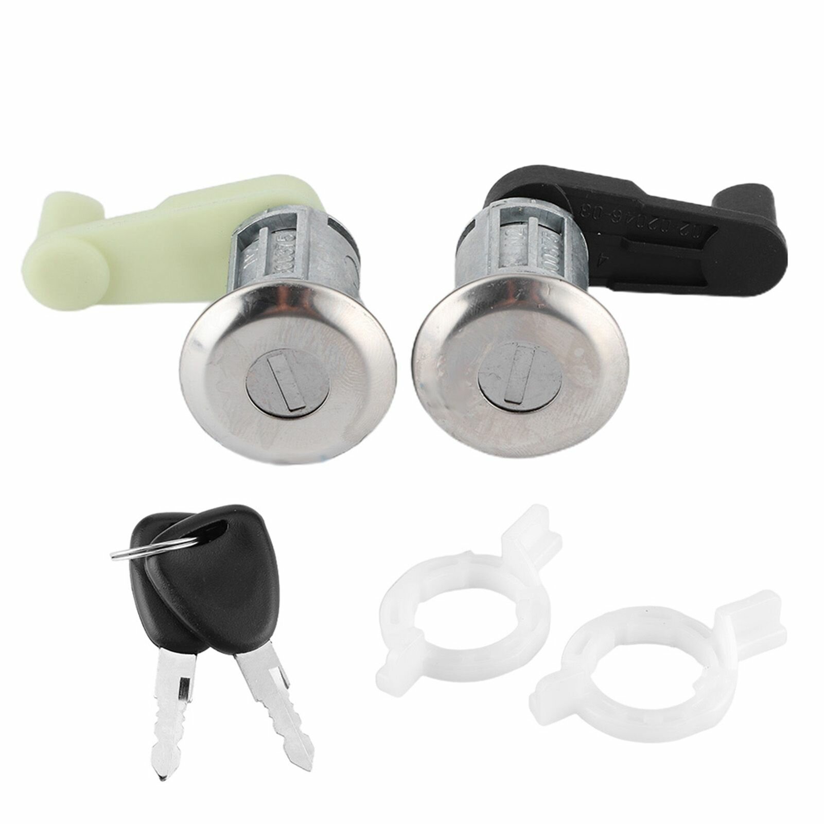 Комплект личинок замков, Renault Megane I, Scenic I, Clio II, Thalia, цилиндр замка двери, замена оригинальной детали, простая установка