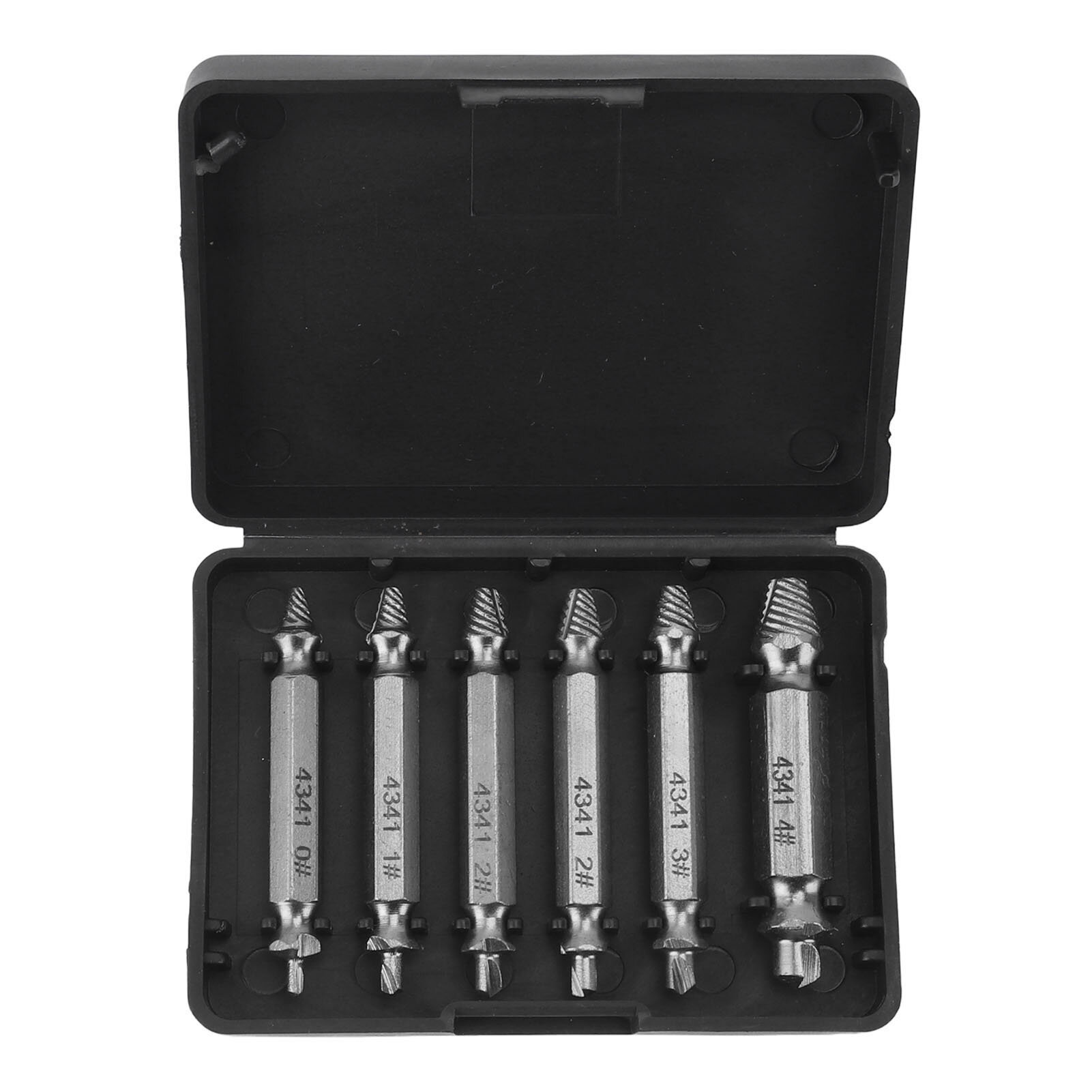 Damaged Screw Extractor Set Broken Stripped Remover Screws Removal Tool HSS Nuts Bolts Drill Bit Tools Original Color