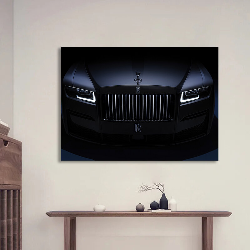 Картина роллс-ройс / машина, картины для интерьера / мальчику, 40х60 см.
