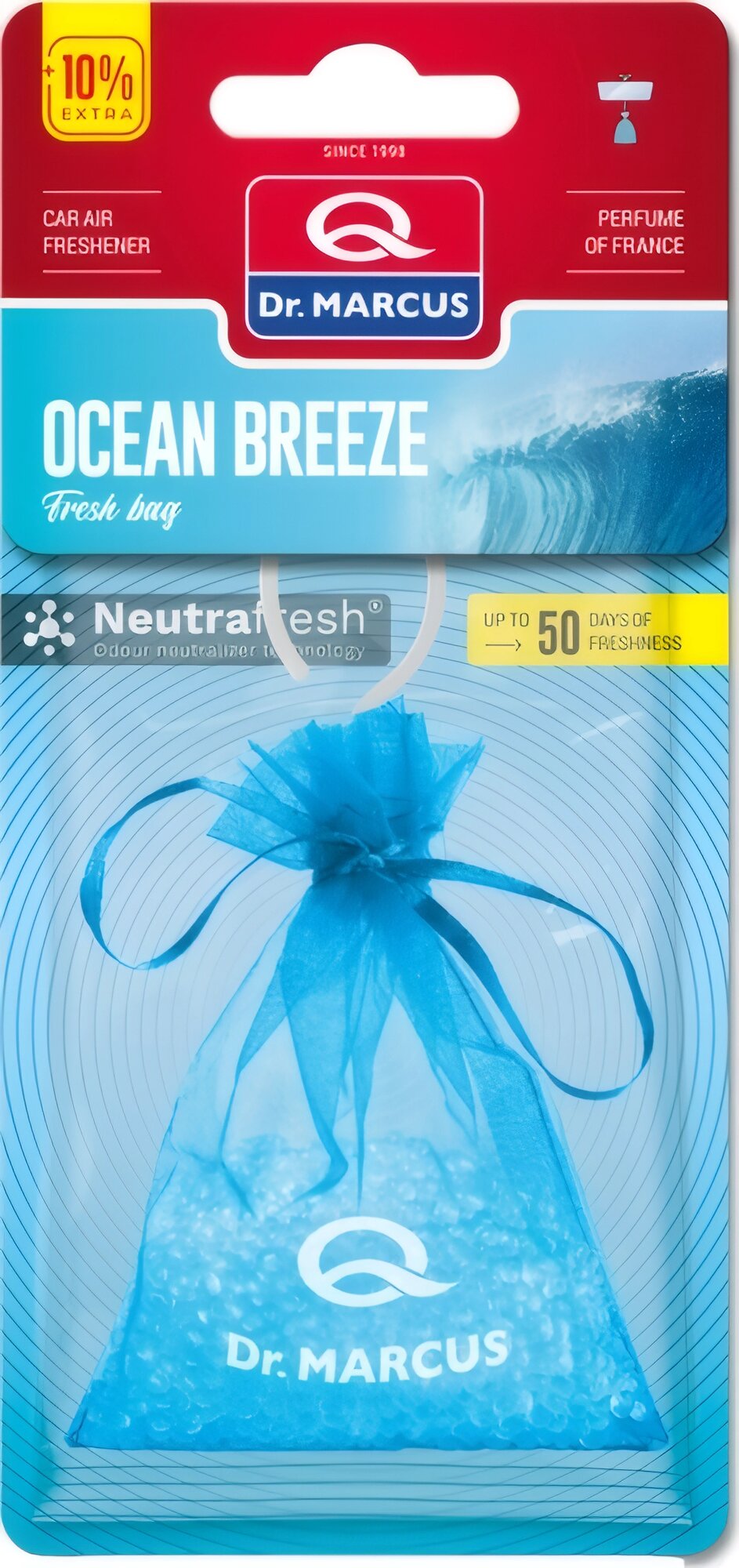 Ароматизатор подвесной мешочек Dr. Marcus гранулы Ocean Breeze 432