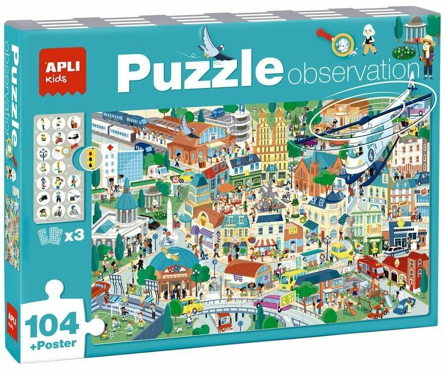 Большой пазл "Город"