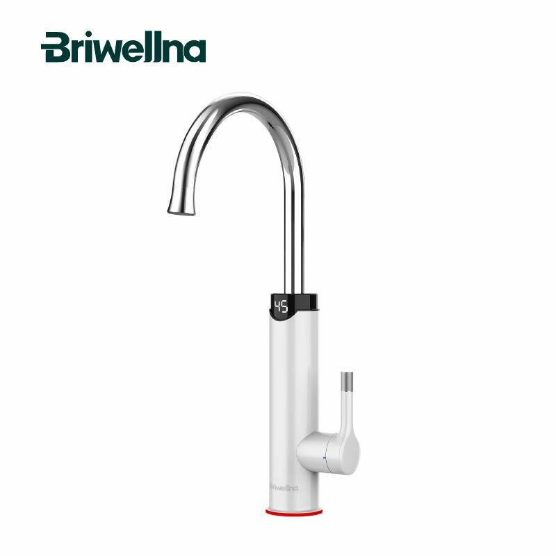 Электрический водонагреватель Briwellna, проточный кухонный кран 2 в 1, безрезервуарный водонагреватель, мини-нагреватель, нагреватель для дома, гейзер -kpa
