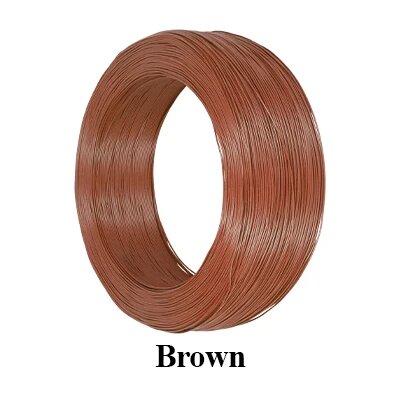 Коричневый провод медный 32AWG, 10 метров