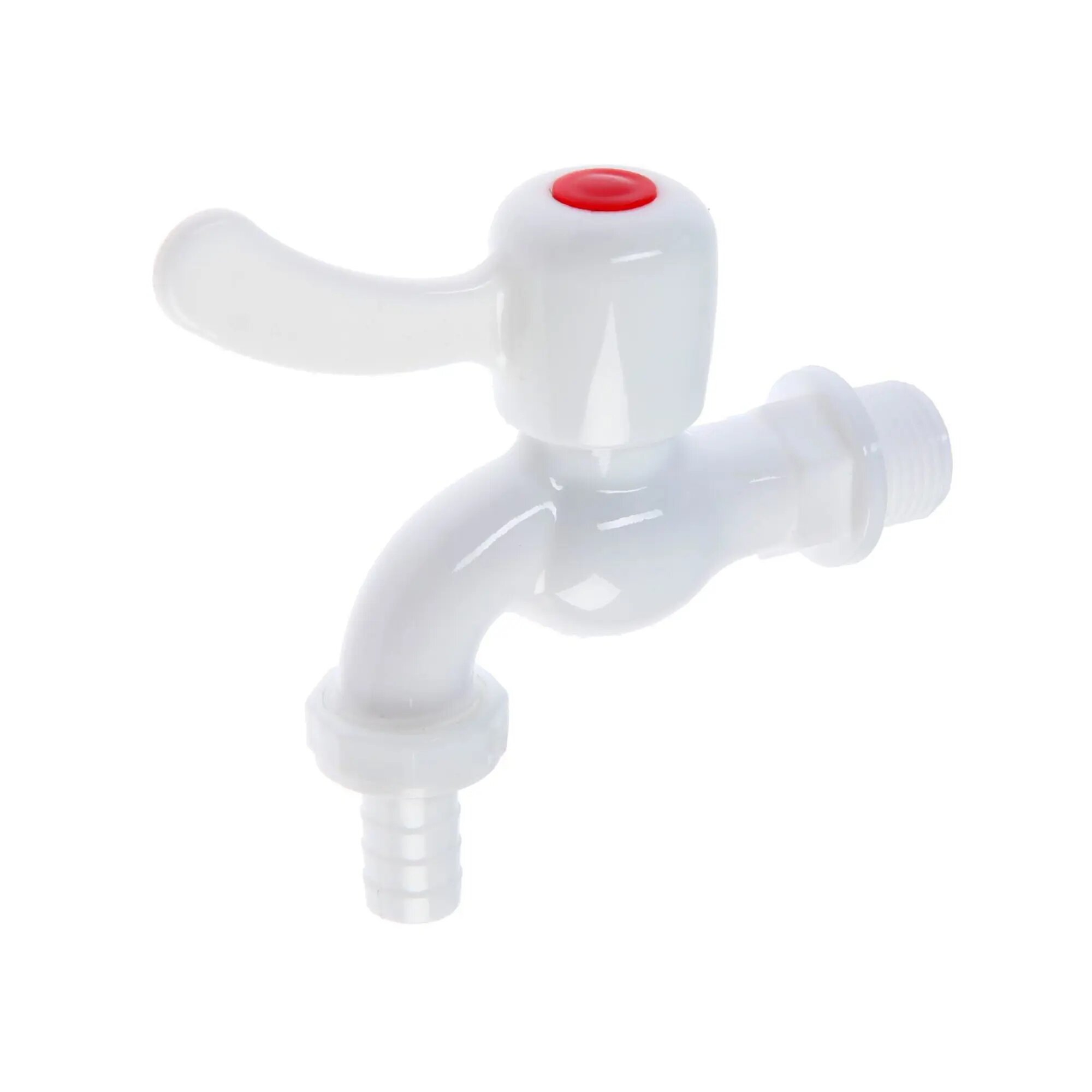 Кран вентильный 1/2 дюйма для рукомойникалатунный корпус, седло, экономия воды