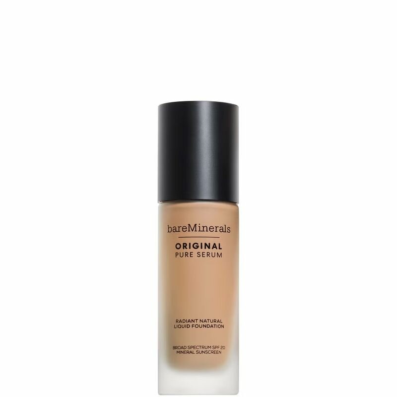 BareMinerals Тональная основа Original Pure Serum Radiant Natural Liquid Foundation Mineral SPF20, 30 мл, Light Neutral 2.5