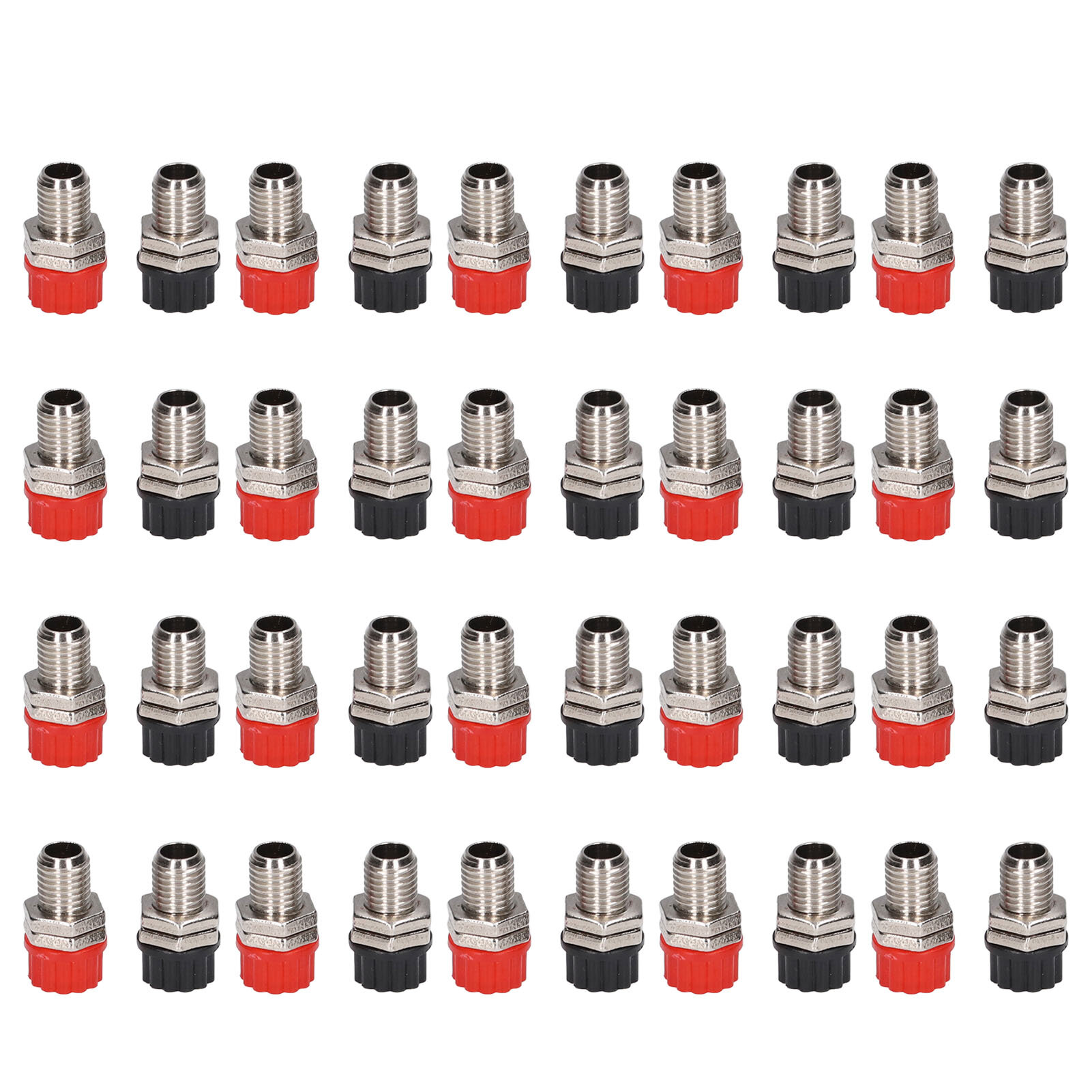 20 шт. клемм для подключения проводов, никелированная латунь, банановый разъем, аксессуары для учебных инструментов, 4 мм