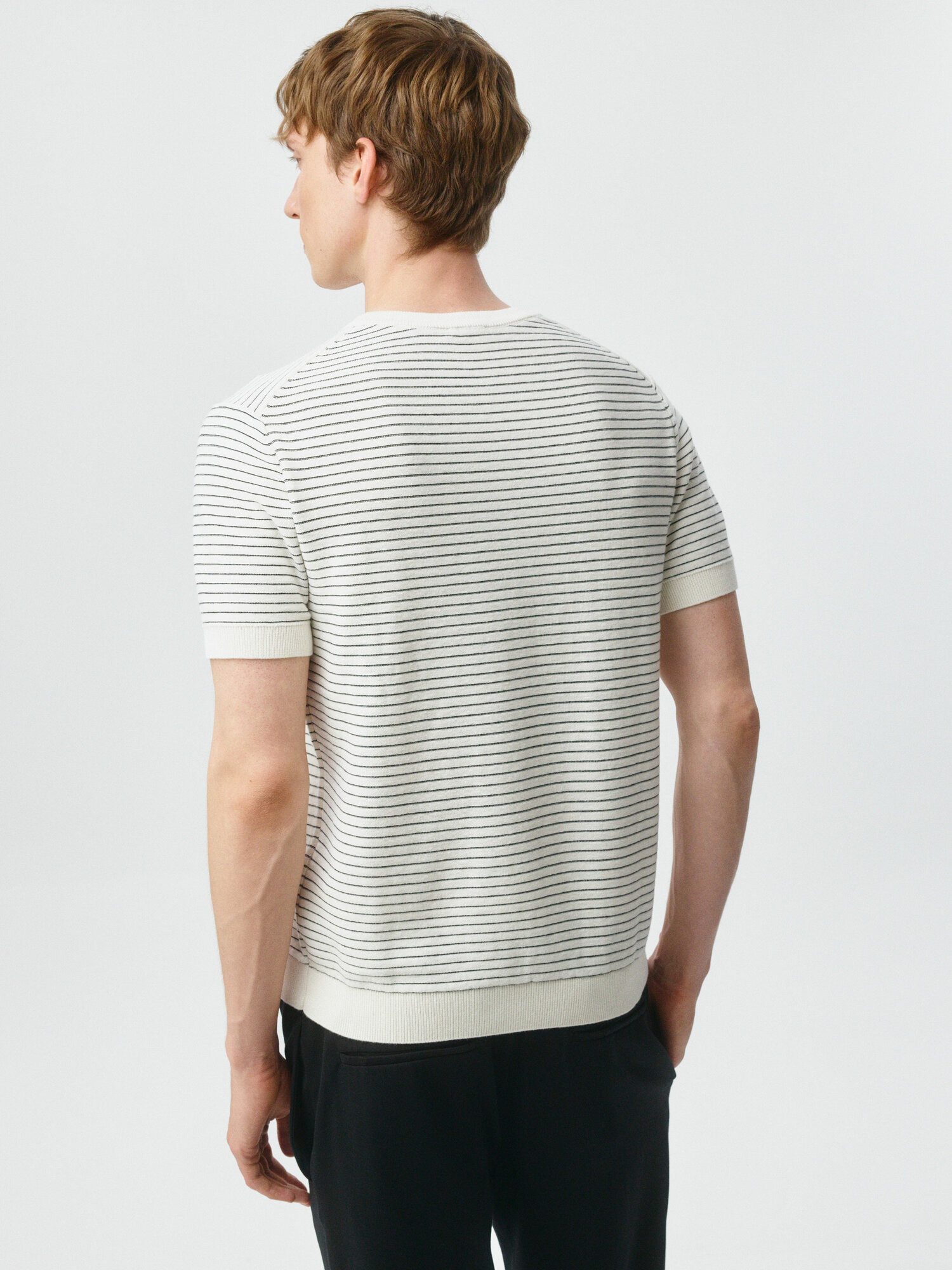 Футболка Sela, размер M, белый/белый — фото 1