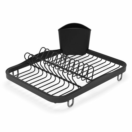 Сушилка для посуды Umbra Sinkin, 28х14х35,5 см, черный (330065-040)