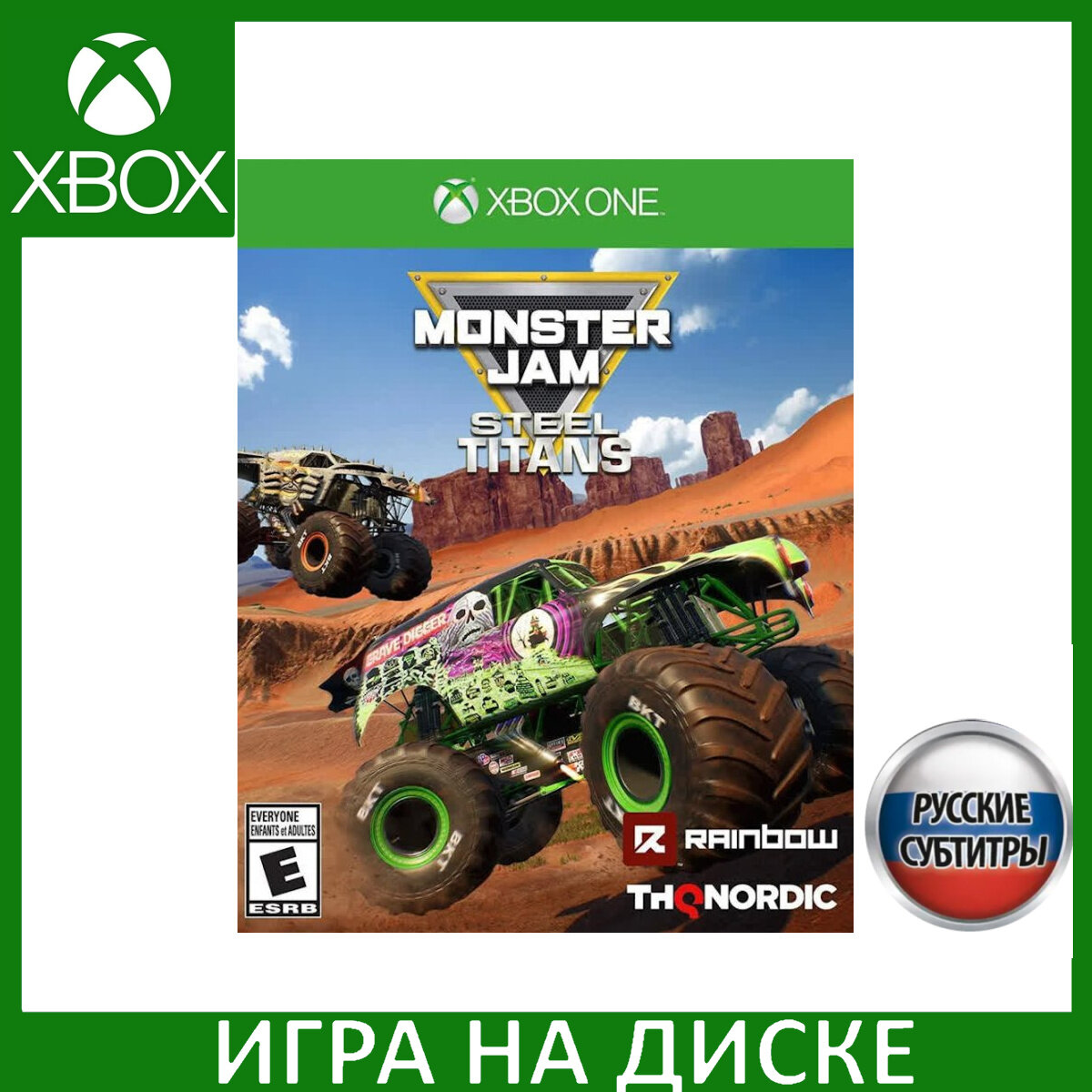 Игра Monster Jam: Steel Titans Xbox One Русская Версия Диск на Xbox One